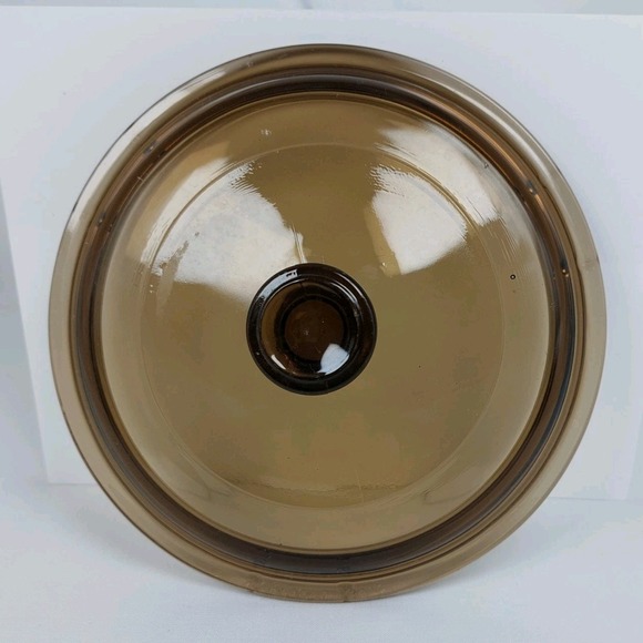 Pyrex | Kitchen | Pyrex Corning Ware Visions Amber Glass Round Cooking ...
